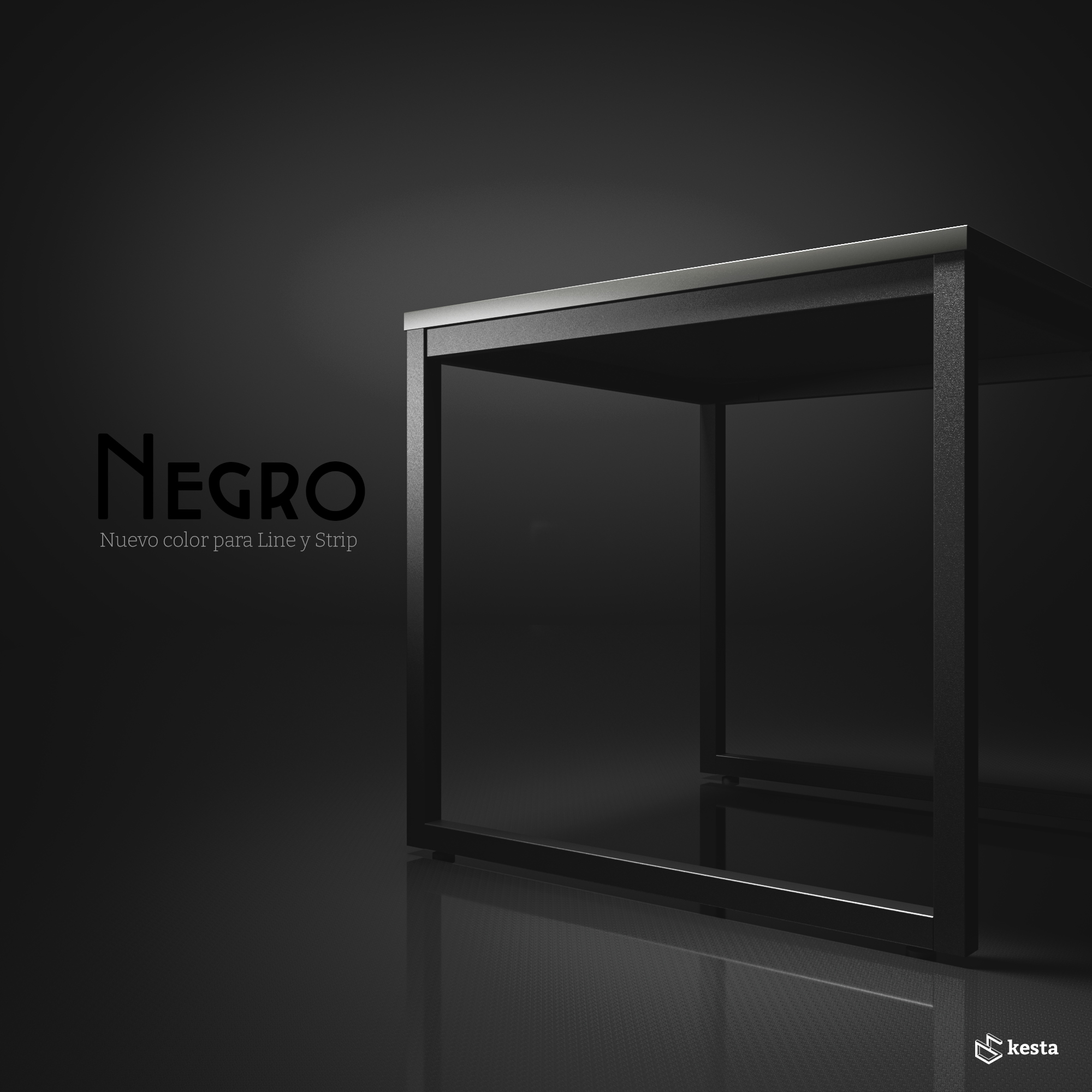 Negro, nuevo color para las estructuras de Line y Strip. Ya disponible ...